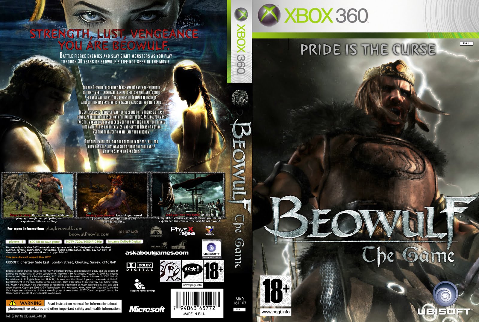Zona Gamer: Beowulf The Game